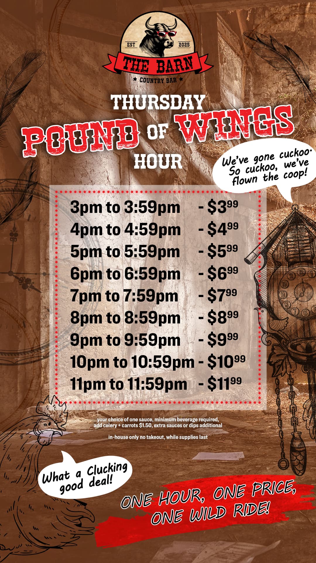 Events - The Barn Country Bar