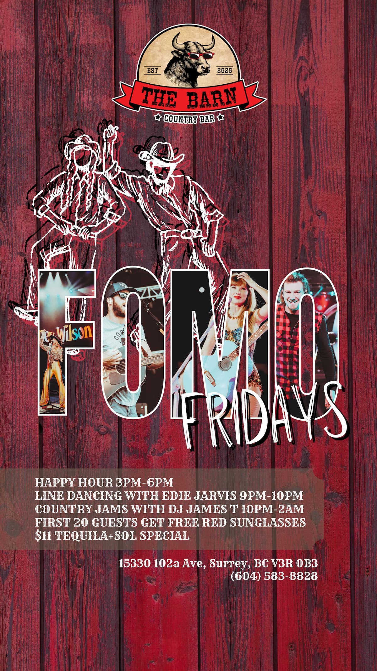 Events - The Barn Country Bar